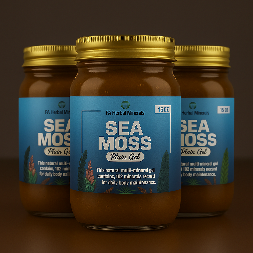 Sea Moss Plus Sea Moss Gel – P.A. Herbal Minerals
